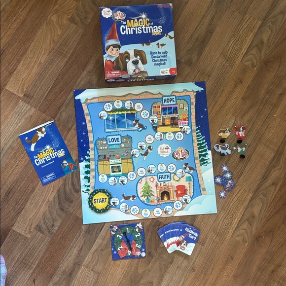 Pressman | Games | The Elf On The Shelf The Magic Of Christmas Board ...